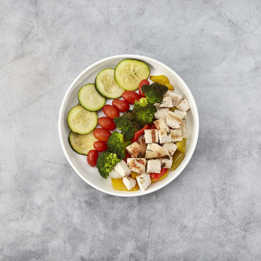 Rainbow Chicken and Veggies - Meals of Steel