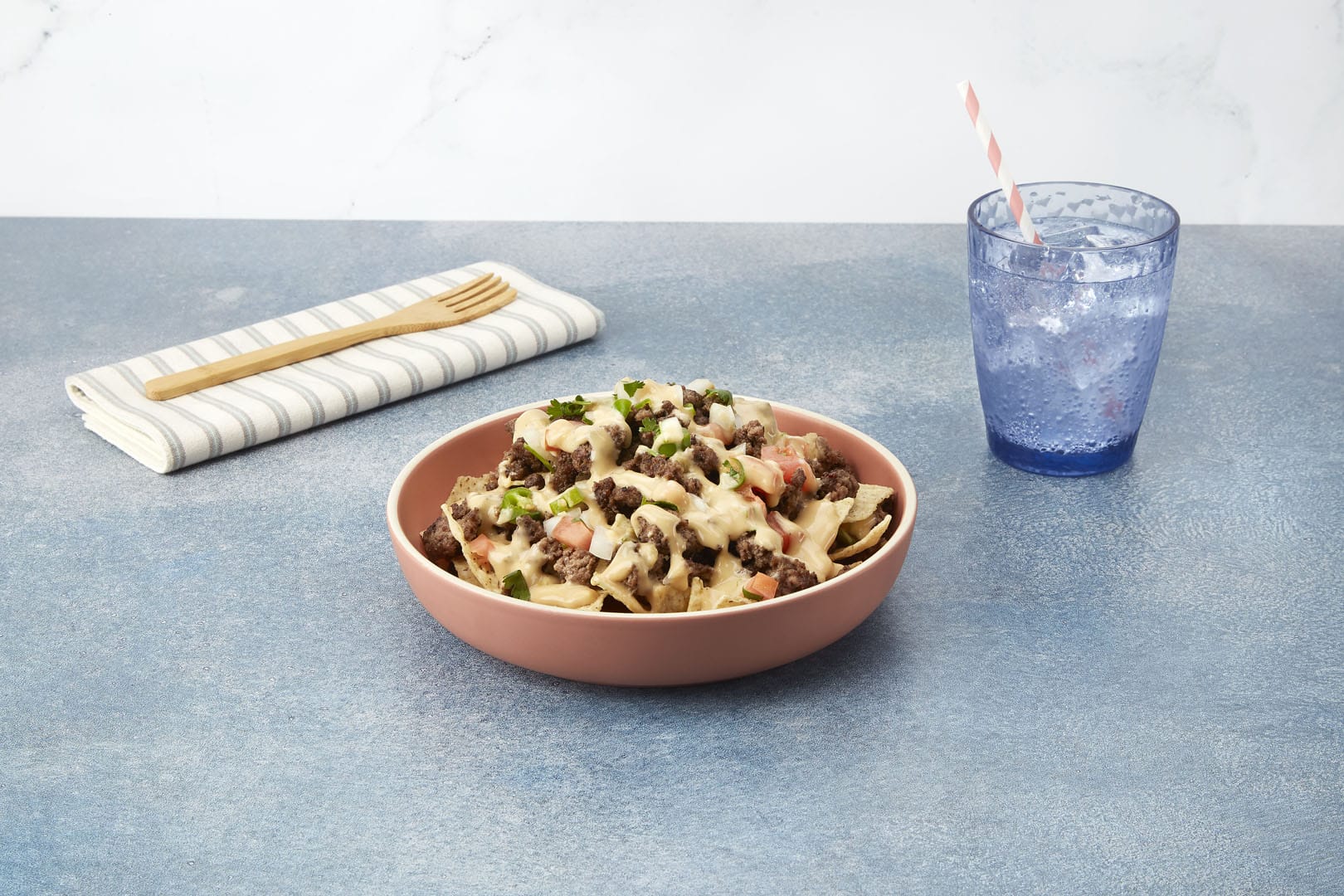 Loaded Beef Nachos (Bulk) - Meals of Steel